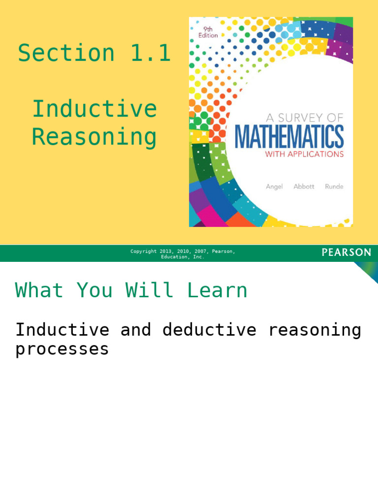 Inductive Reasoning | PDF | Conjecture | Inductive Reasoning