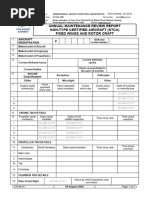 Type Inspection Authorization, Faa Form 8110-1 | PDF | Flight Test ...