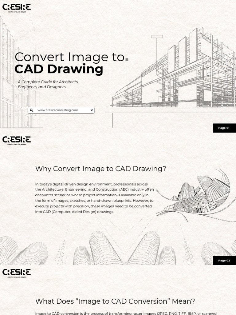 Image to CAD Conversion Guide | PDF | Computer Aided Design | Computing
