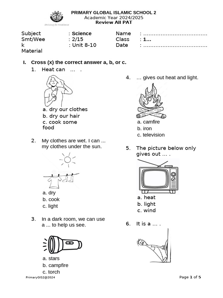Science Review All Pat 4 Unit 8-10 | PDF | Chess Openings | Chess