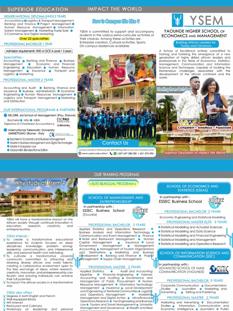 Dépliant Anglais | PDF