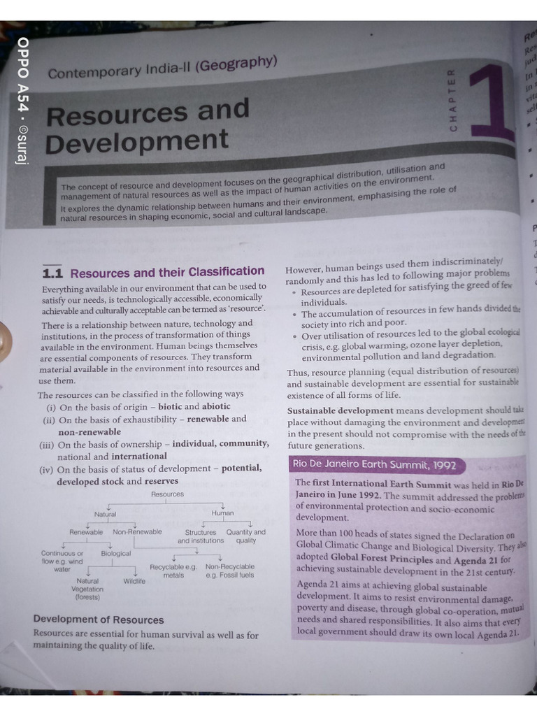Resources and Development | PDF