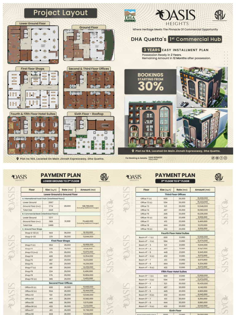 Oasis Heights Layout & PP - 27 May 25 | PDF