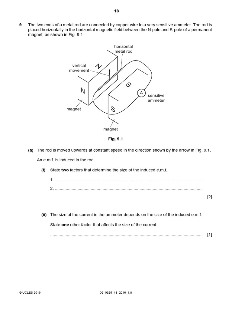 Electromagnet | PDF | Electric Current | Physics