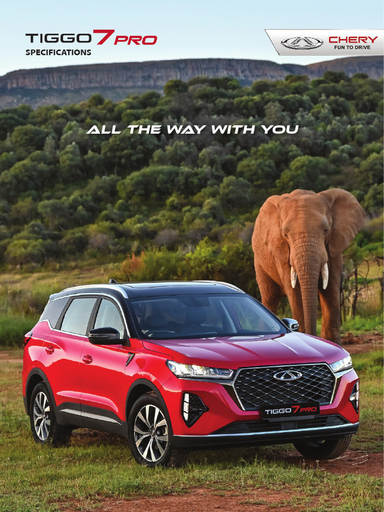 Tiggo 7 Pro Specifications | PDF | Car | Motor Vehicle