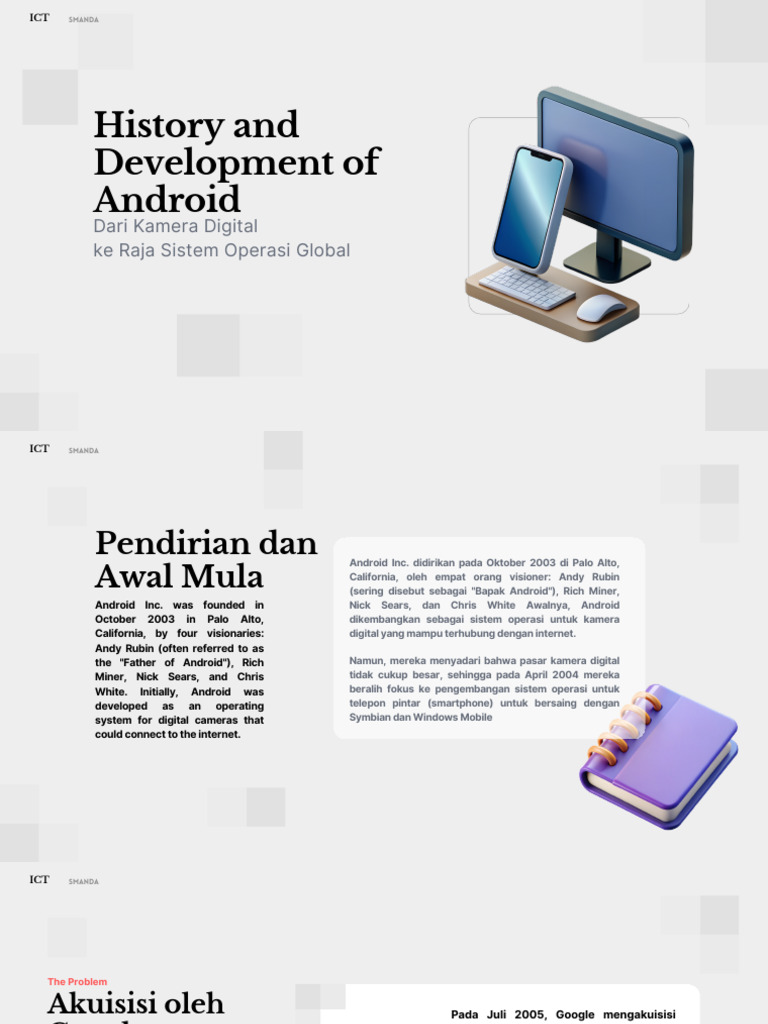 Sejarah Awal Mula Android Inc. | PDF