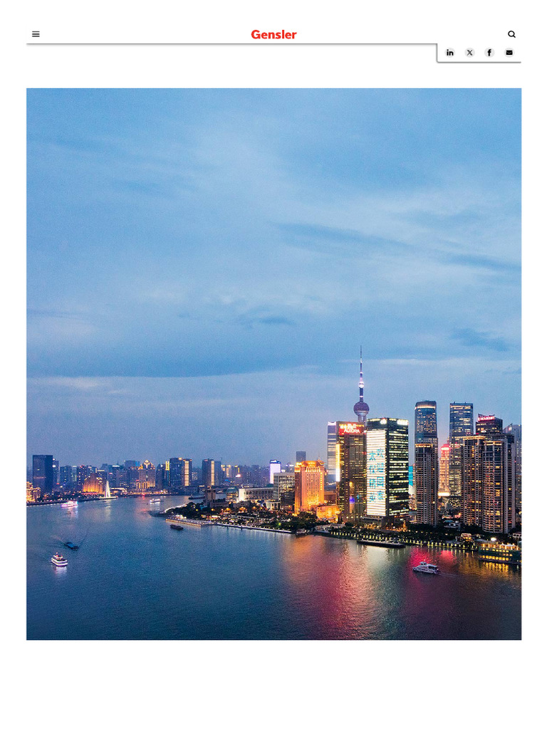 Shanghai Tower: A Model of Sustainability | PDF | Shanghai | Natural ...