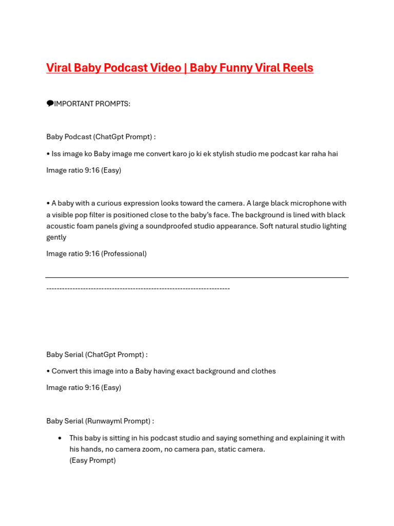 Prompts | PDF