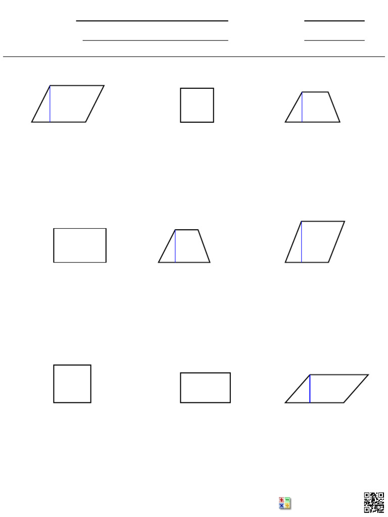 Perimeter Quadrilaterals (1) | PDF | Area | Mathematical Concepts