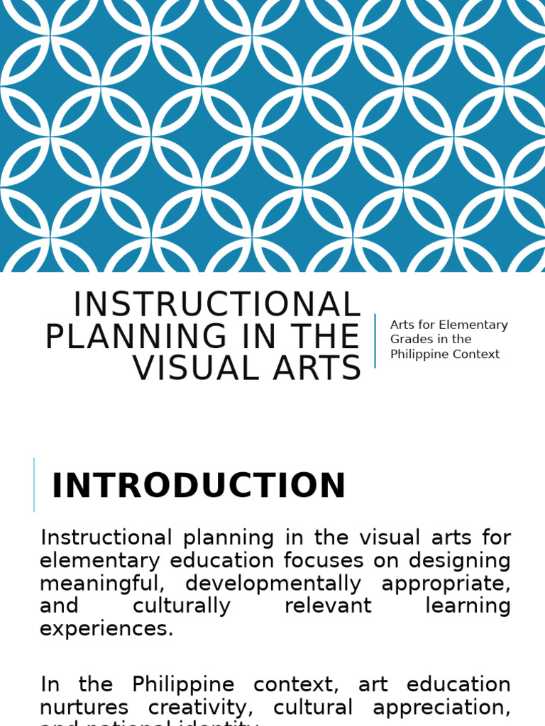 Visual Arts Instructional Planning Guide | PDF | Learning | Educational ...