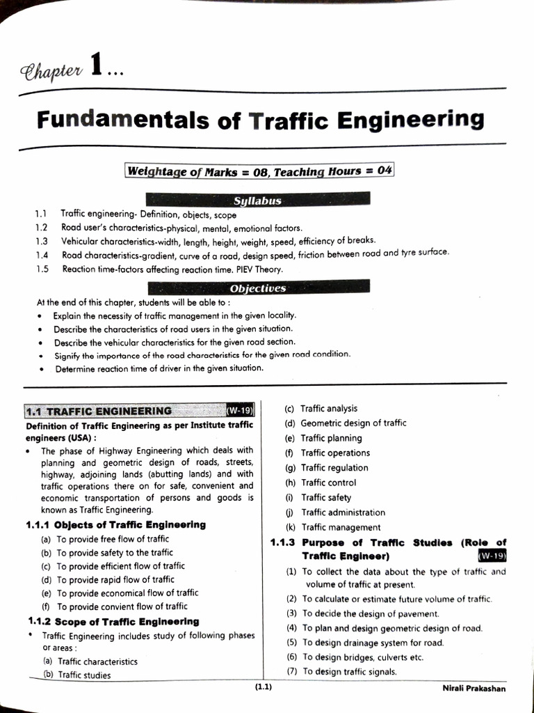 Fundamentals of Traffic Engineering | PDF | Semi Trailer Truck | Traffic