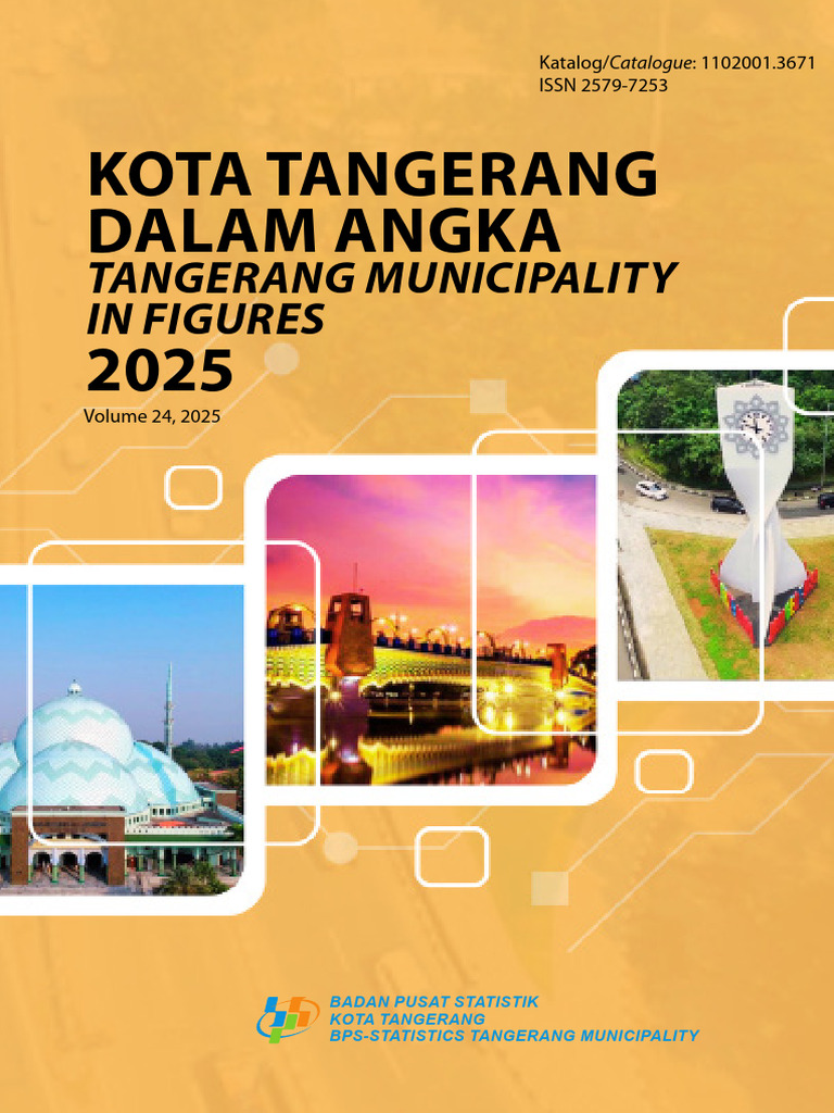 Kota Tangerang Dalam Angka 2025 | PDF