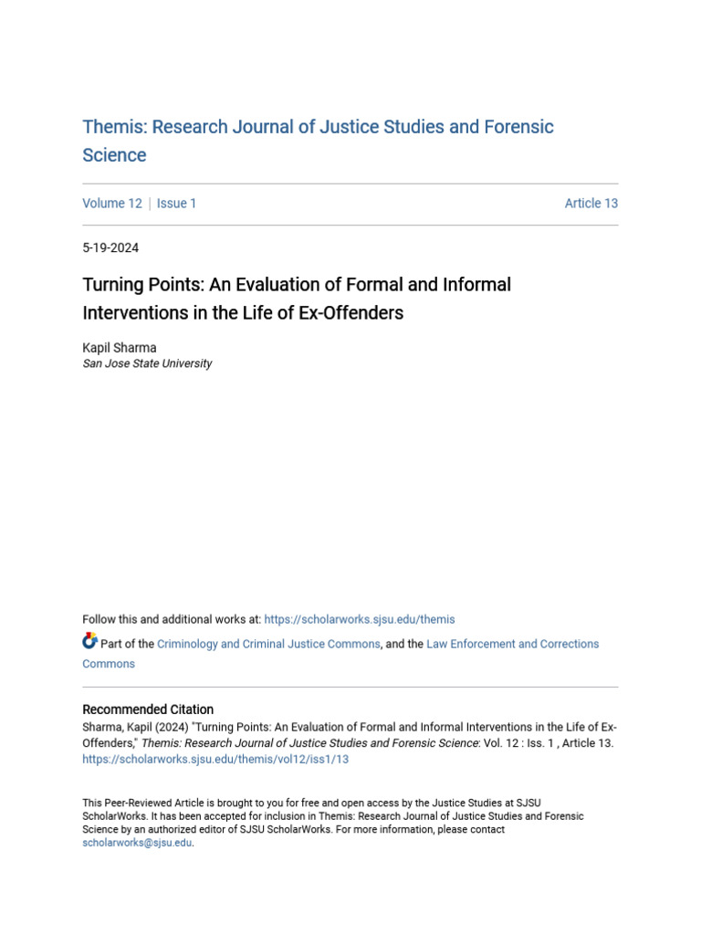 Turning Points | PDF | Crimes | Crime & Violence