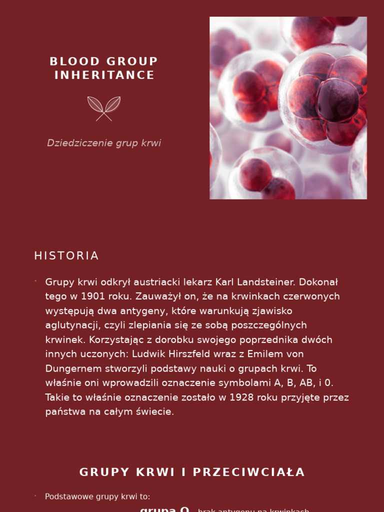 Blood Group Inheritance | PDF