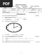 CBSE Class 5 Mathematics Question Paper Set E | PDF | Mathematical ...