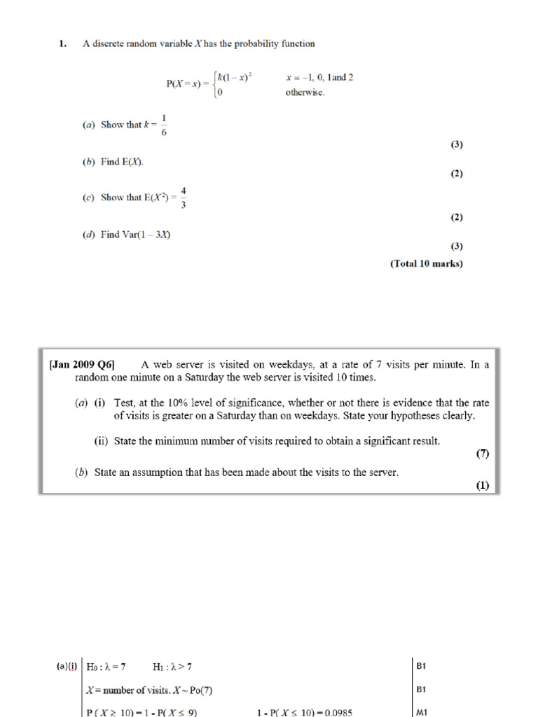 Stats Tutorial Questions | PDF