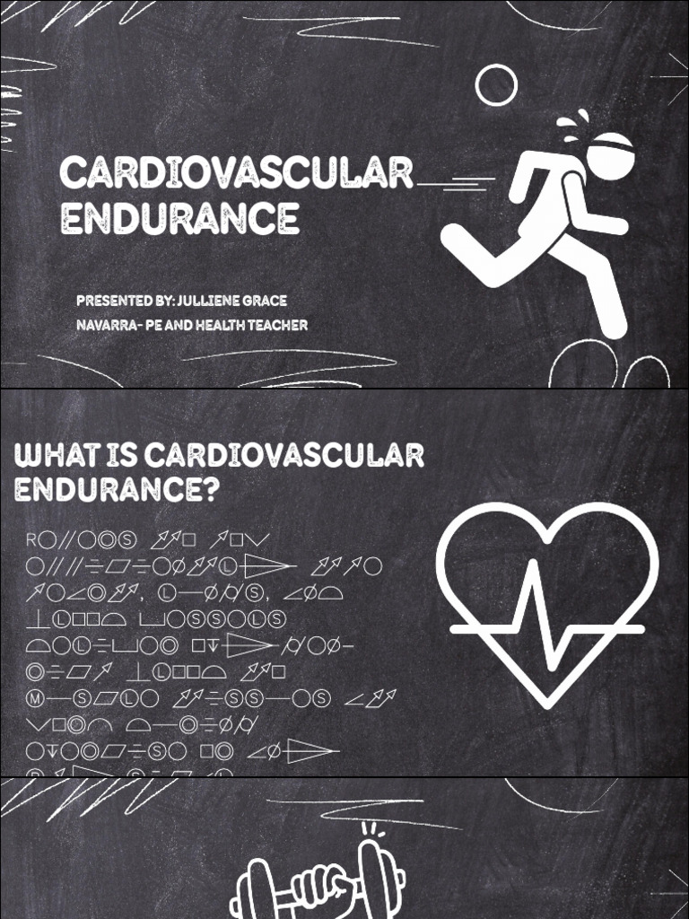 Enhancing Cardiovascular Endurance | PDF | Circulatory System ...