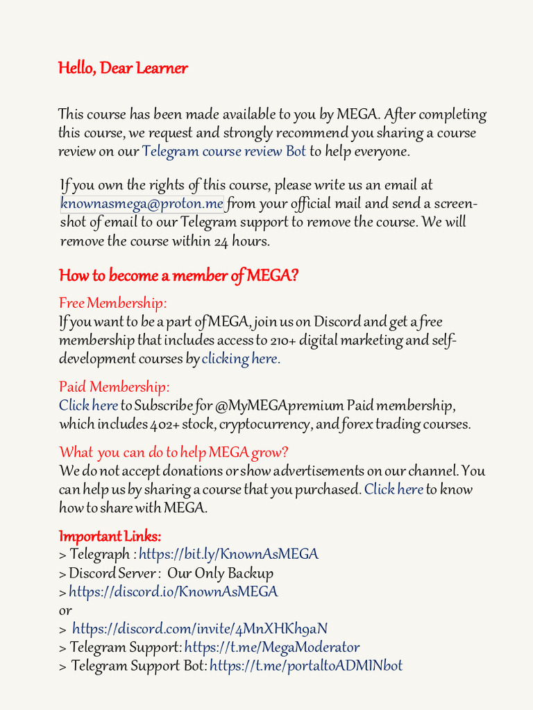 Thank You For Completing This Course | PDF