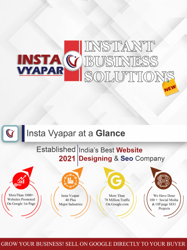 Brochers Instavyapar | PDF