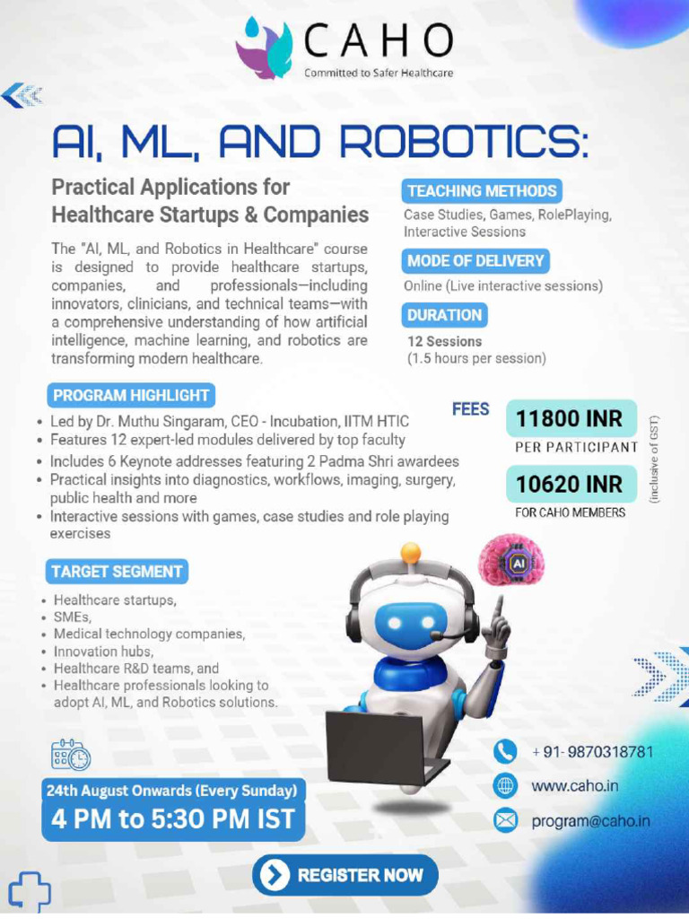 AI, ML, and Robotics-Brochure | PDF