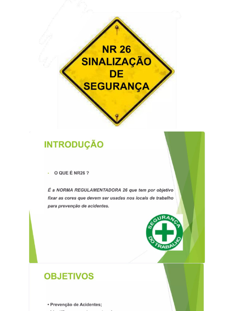 Treinamento NR 26 | PDF