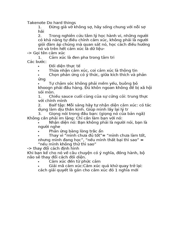 Takenote Do Hard Things | PDF