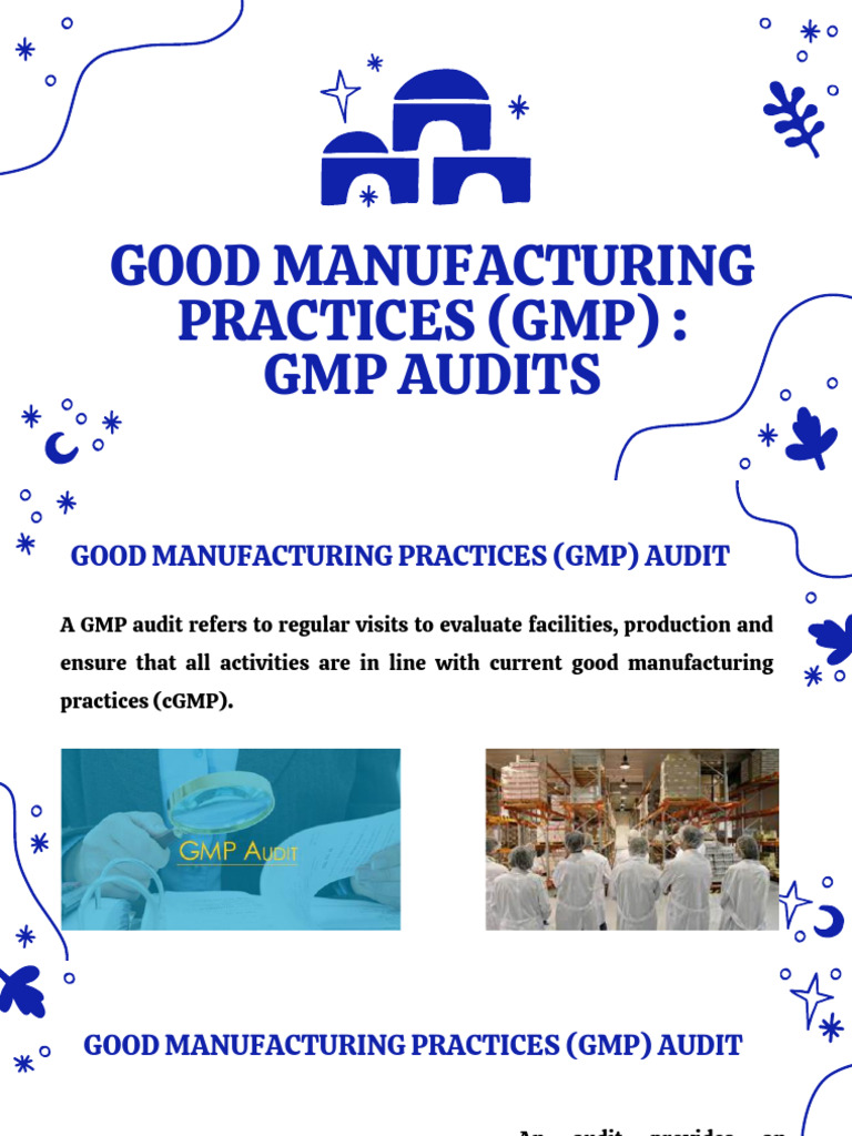 GMP Audit Types and Practices Guide | PDF