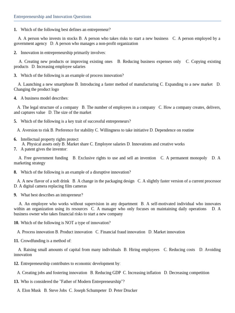.Entrepreneurship_and_Innovation_Questions_1753850793000 | PDF ...