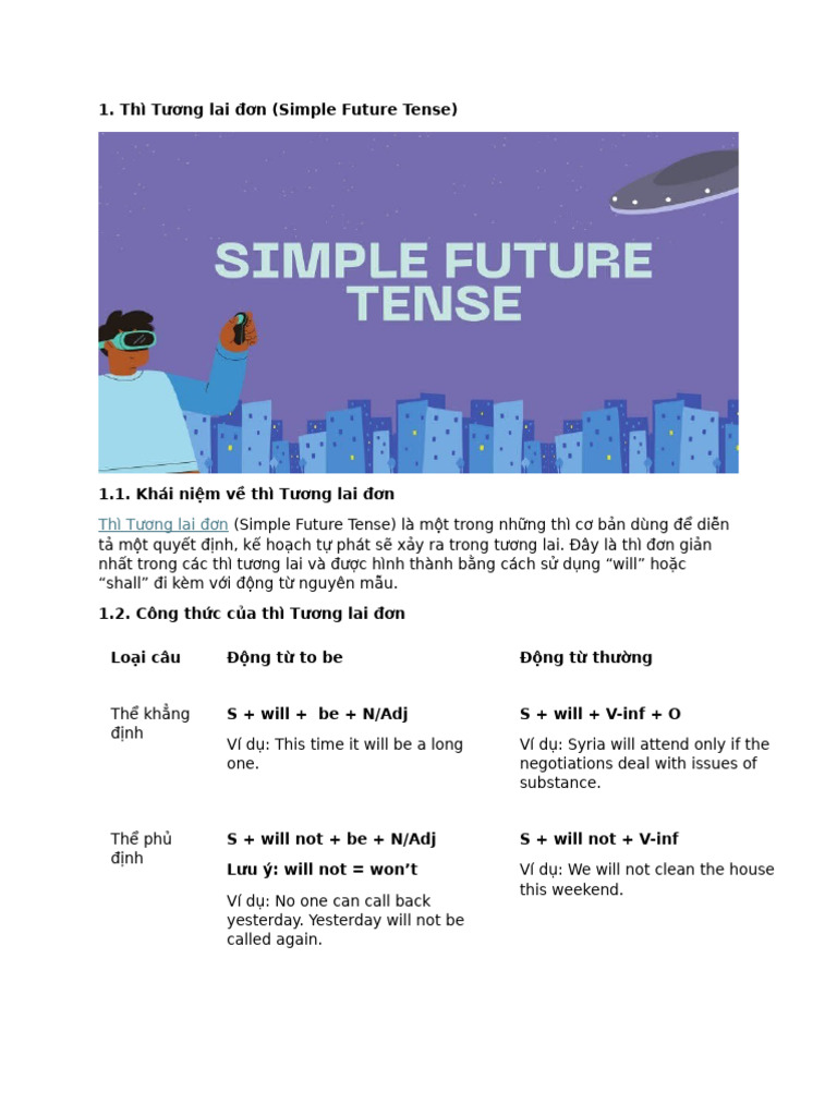 Future Tense | PDF