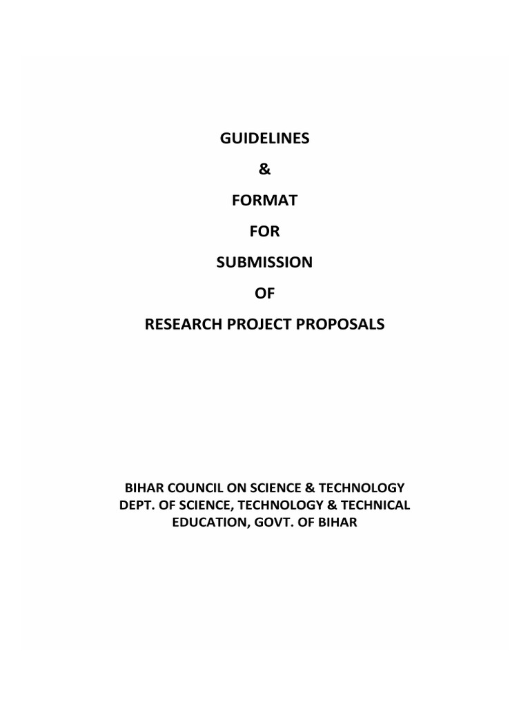 Reserch Project Proposal Form | PDF