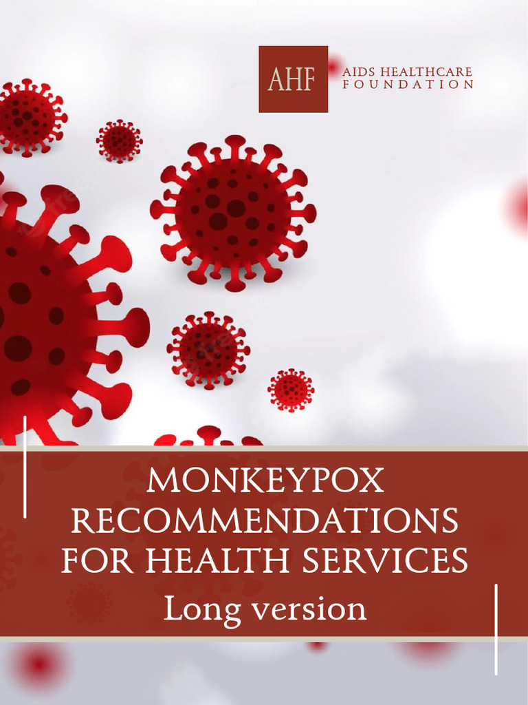 Monkey Pox Report Long | PDF | Clinical Medicine | Animal Diseases