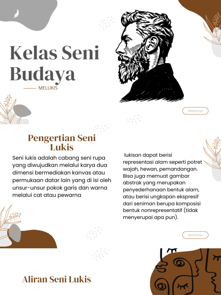 Putih Cokelat Estetik Kelas Seni Budaya Presentation_20250729_080748_0000 | PDF