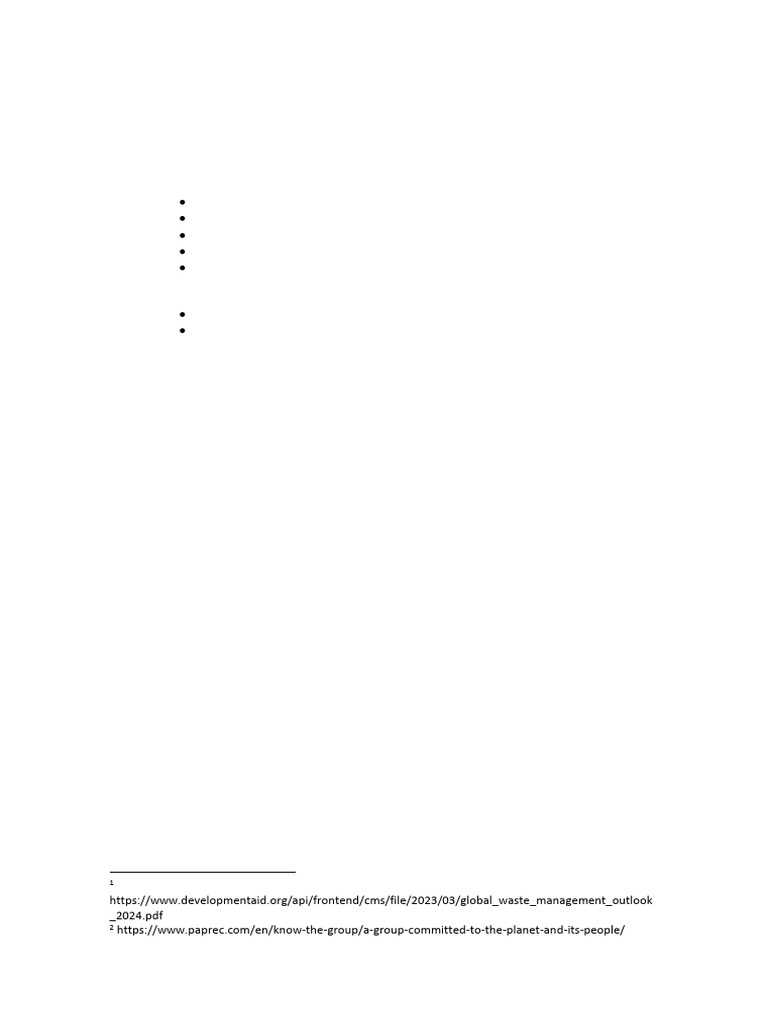 EnerCircle Solutions - Capstone Project-Project Proposal | PDF | Waste ...