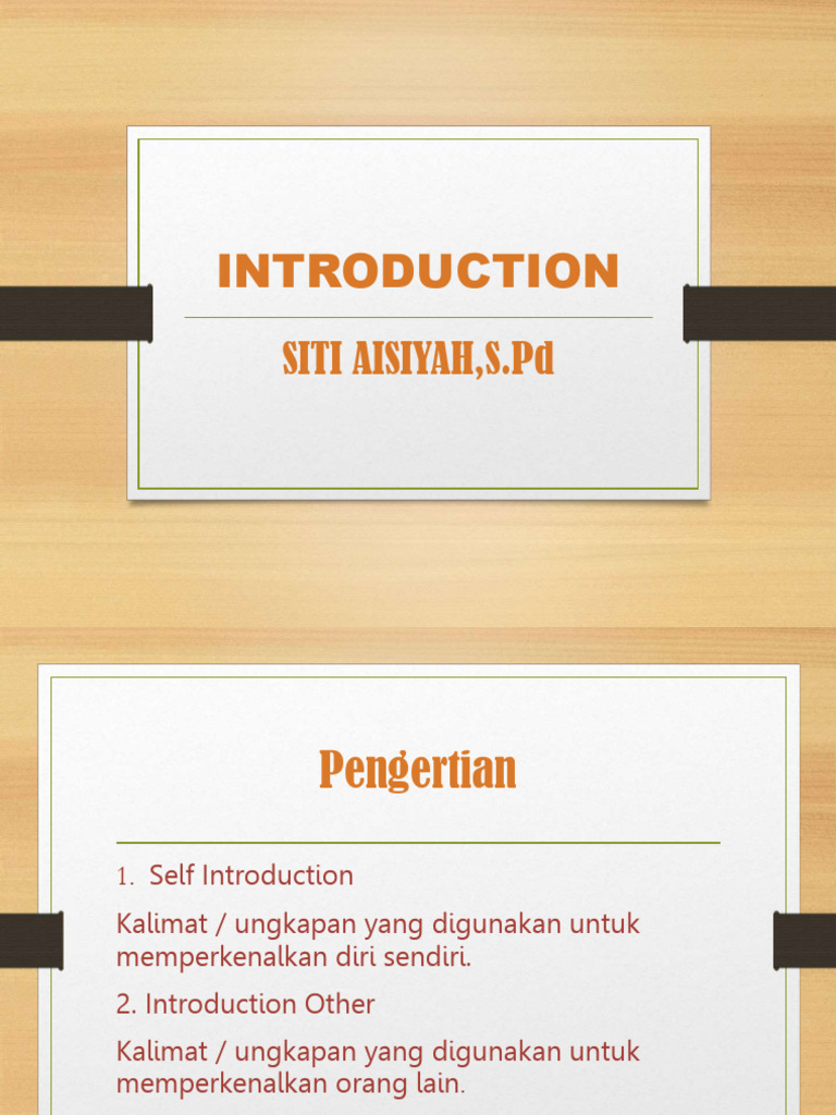 Materi Introduction New | PDF