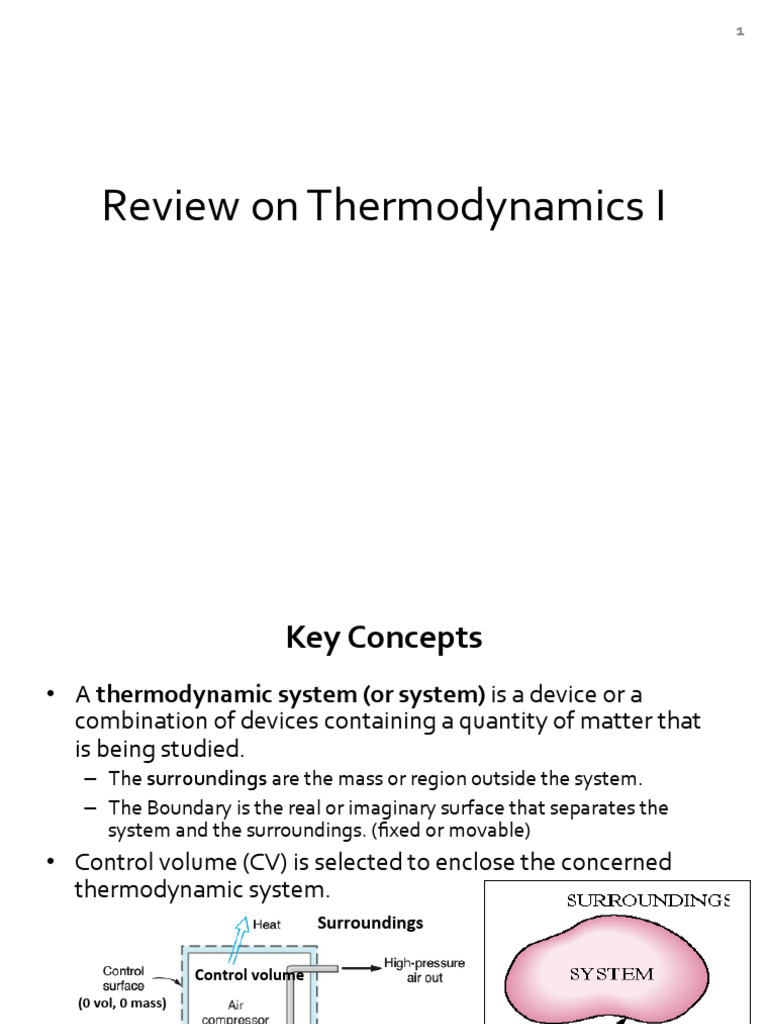 Lecture Note of Thermodynamics 2 by Chung-Ang University .2 | PDF ...