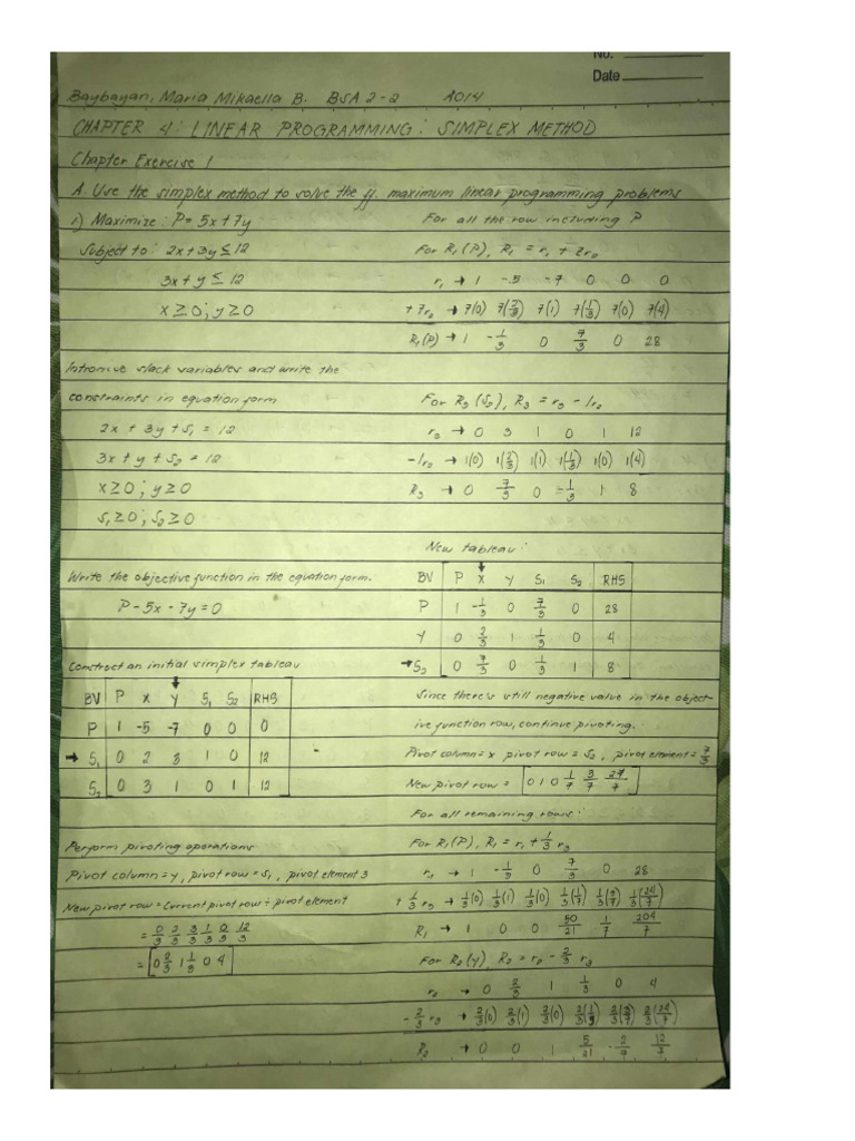 TOPIC-4-EXERCISES | PDF