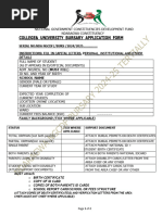 NSFAS Disability Application Form 2025 | PDF | Disability | Visual ...