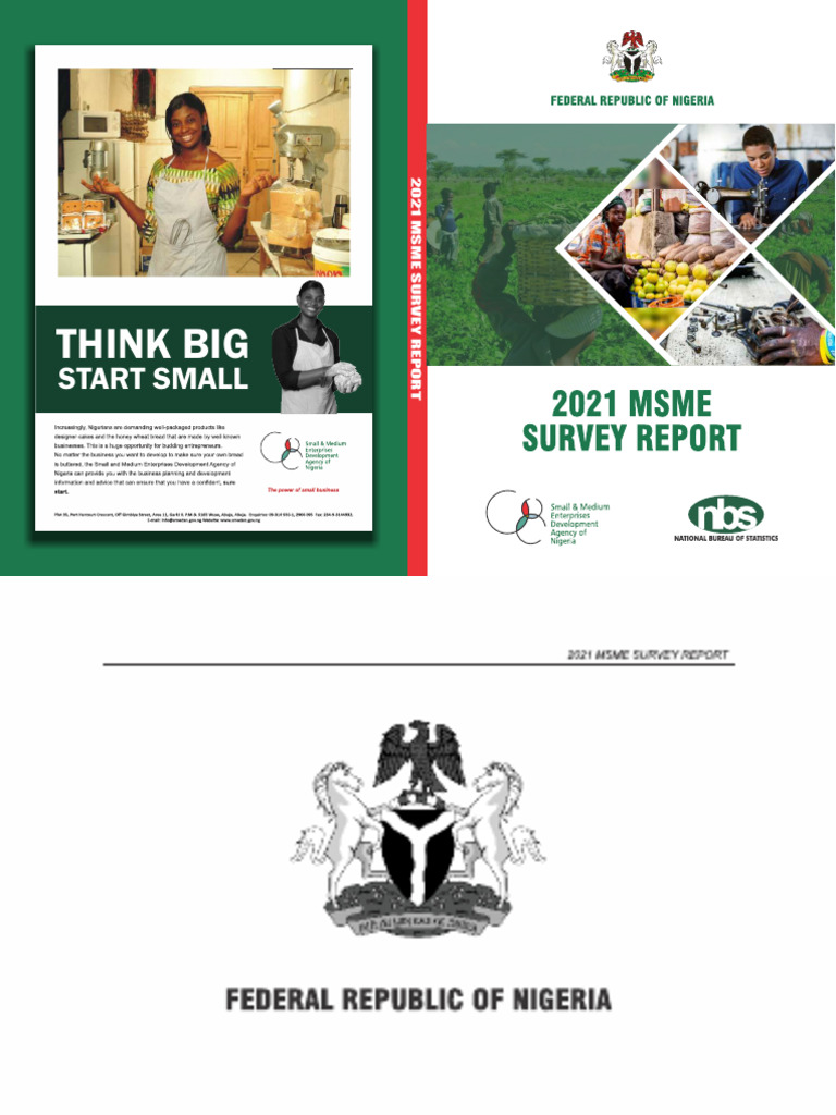 2021 MSME Survey Report 1 | PDF