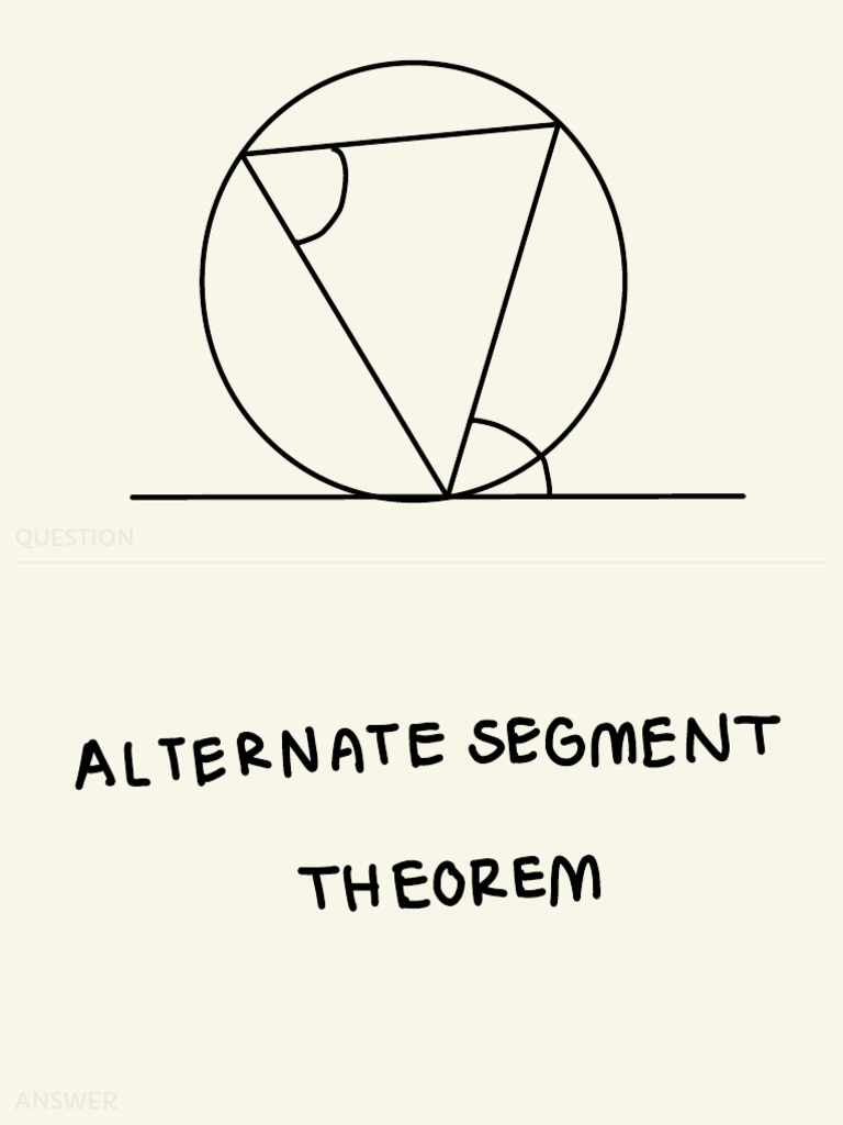 Circle Theorem 4 | PDF