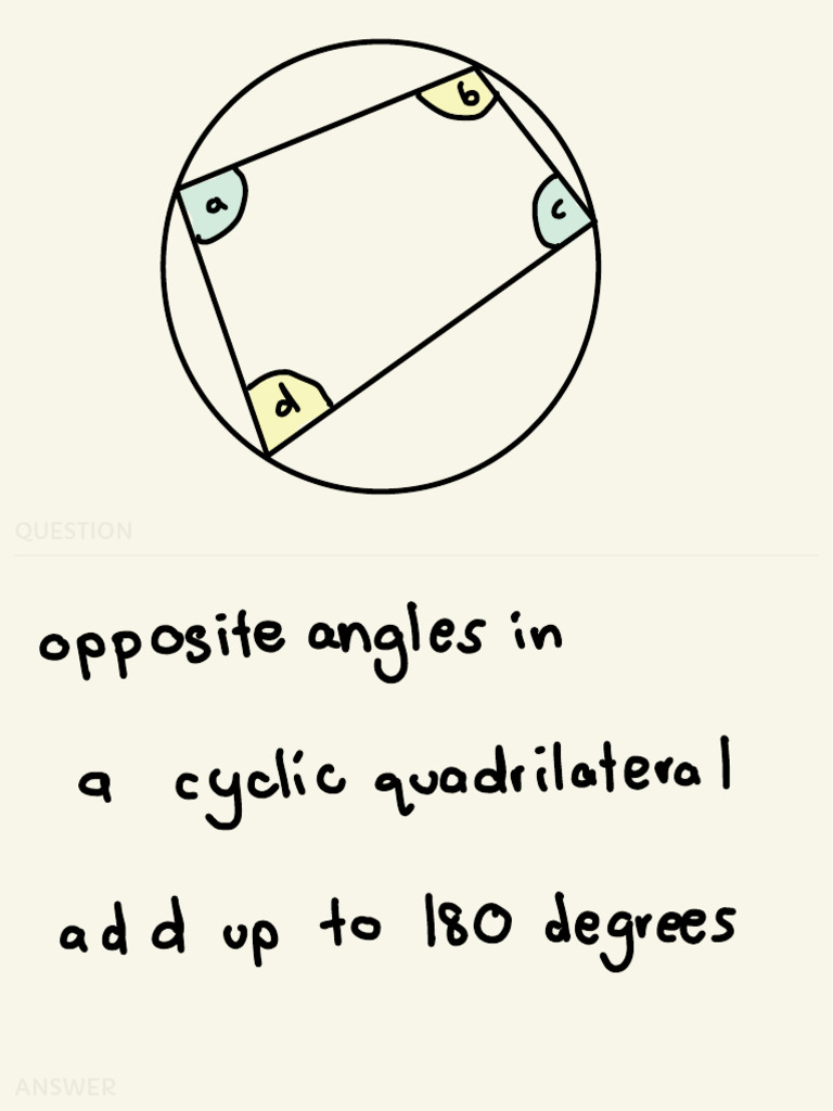 Circle Theorem 5 | PDF