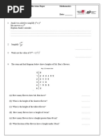 BEDMAS Worksheet with Integer Problems | PDF | Numbers | Number Theory