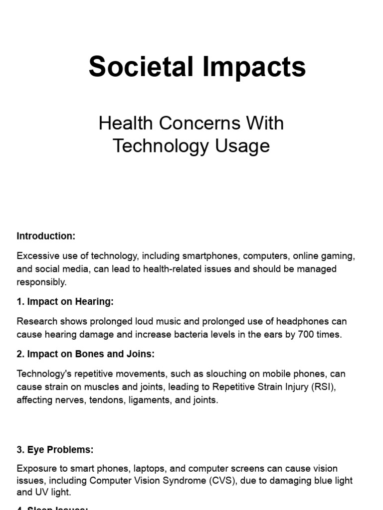 Societal Impacts | PDF
