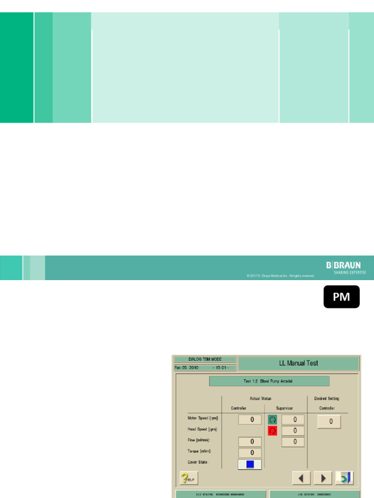 TSM Manual Test Reference Guideline | PDF | Calibration | Hemodialysis