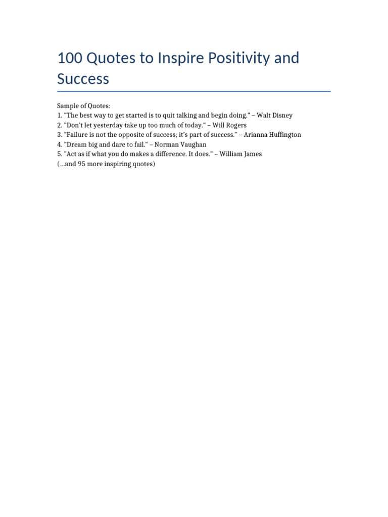Quotes Inspiration | PDF