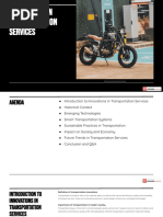 ICT's Transformative Impact on Transportation | PDF | Transport | Mode ...