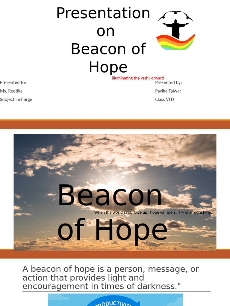 Beacon of Hope: Illuminating Paths | PDF