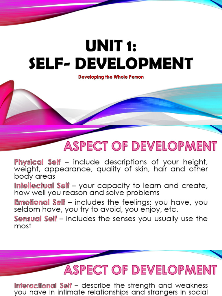 Lesson 2. Aspect of Self | PDF