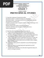 Symbols and Safety in Pre-Tech Studies | PDF | Drawing | Technical Drawing