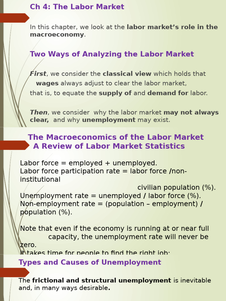 Analyzing the Labor Market Dynamics | PDF | Unemployment | Labour Economics
