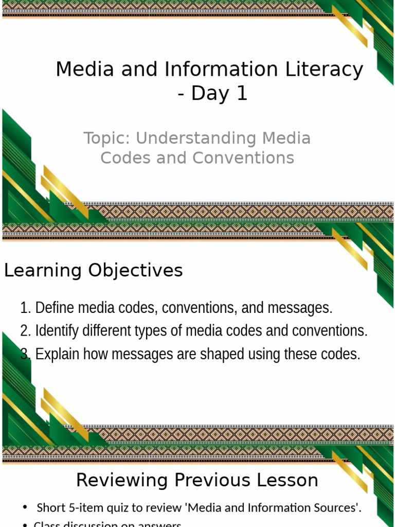Media Codes and Conventions Explained | PDF | Social Media | Popular ...